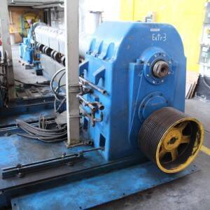 [A9WHJZ] - TROESTER 150/25 D PVC/PE Extruder with 2 Screws, Model EP 150/25